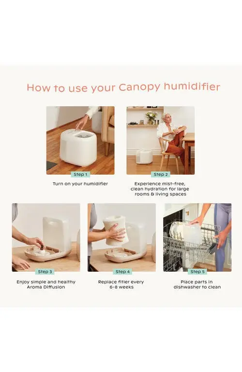 CANOPY Large Room Humidifier Starter Kit
