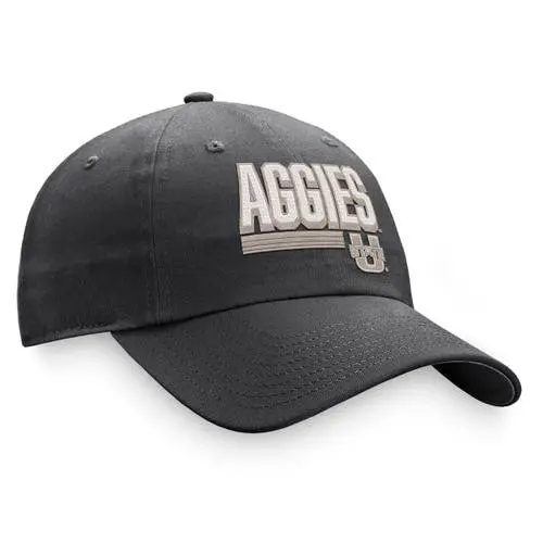 Top Of The World Utah State Aggies Baseball Cap - Charcoal