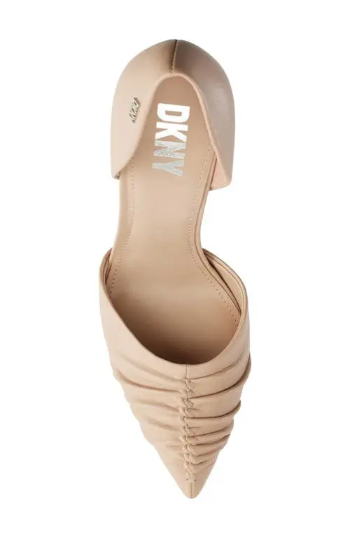 Dkny Maita D'orsay Pump - Gold Sand