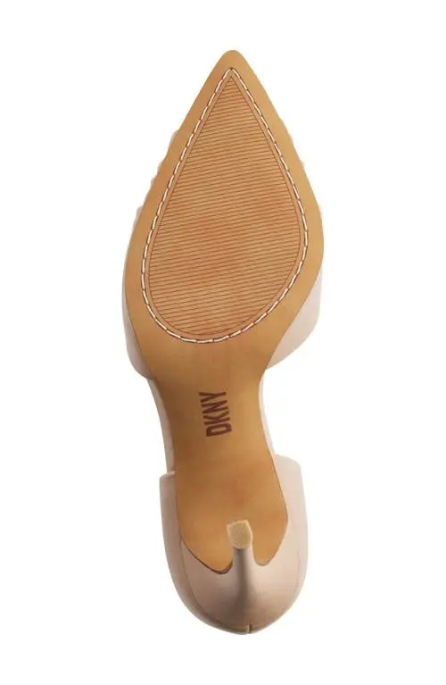 Dkny Maita D'orsay Pump - Gold Sand
