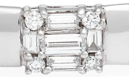 MINDI MOND Clarity Diamond Station Bracelet - 18kwg