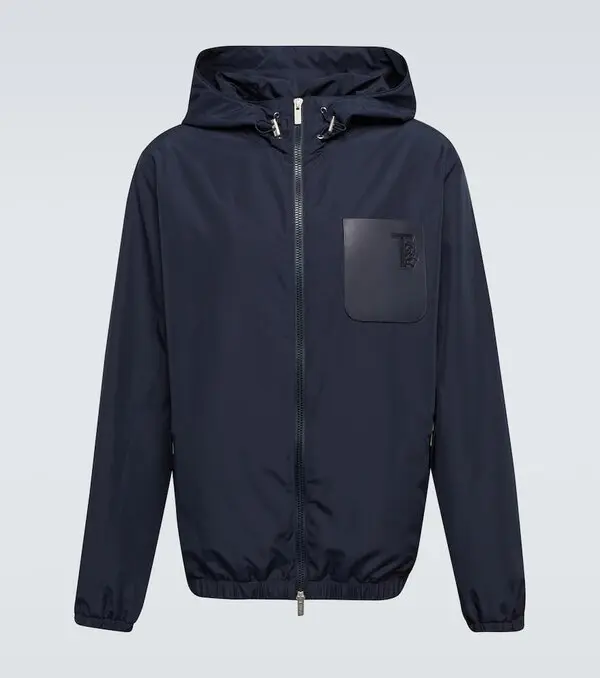 TOD'S Hooded Technical Jacket