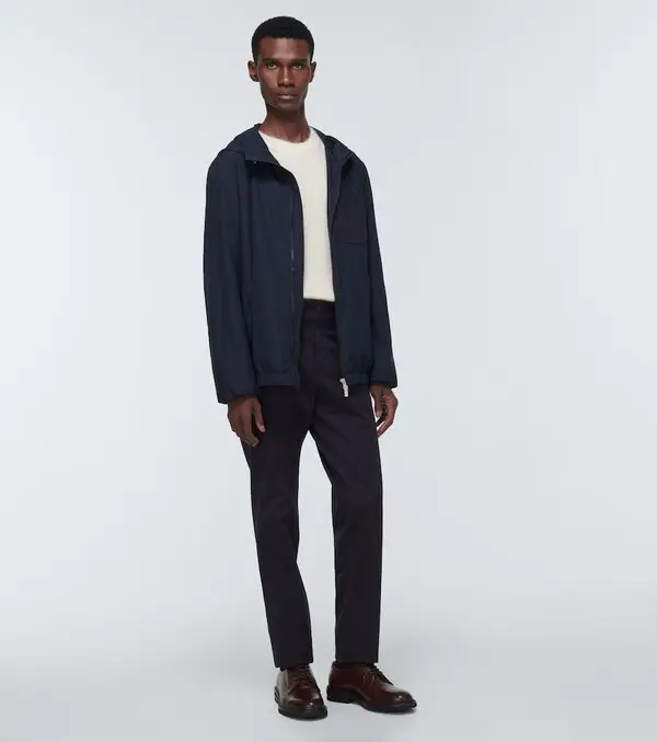 TOD'S Hooded Technical Jacket