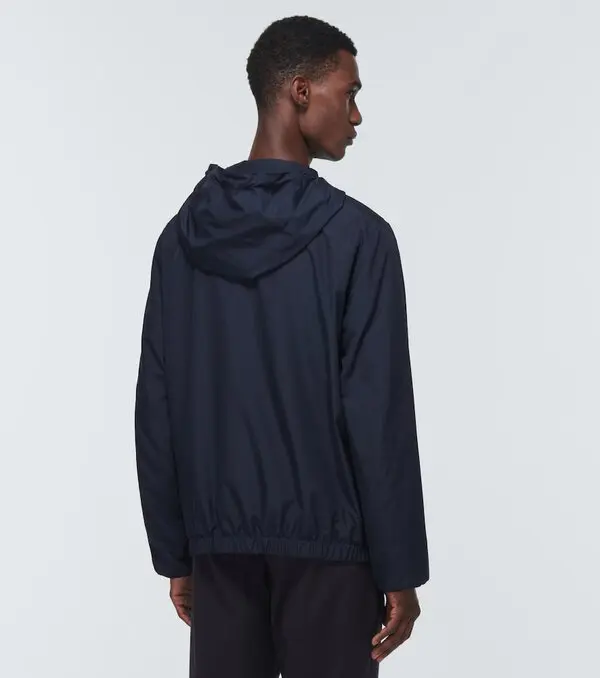 TOD'S Hooded Technical Jacket