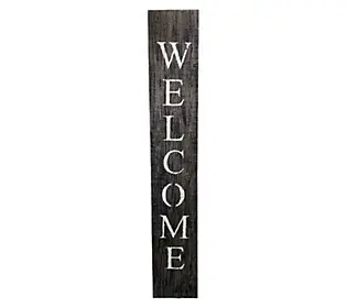 HOMEROOTS Rustic Front Porch Welcome Sign - One-color