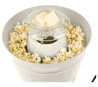 NOSTALGIA Hot Air Popcorn Maker With Bucket