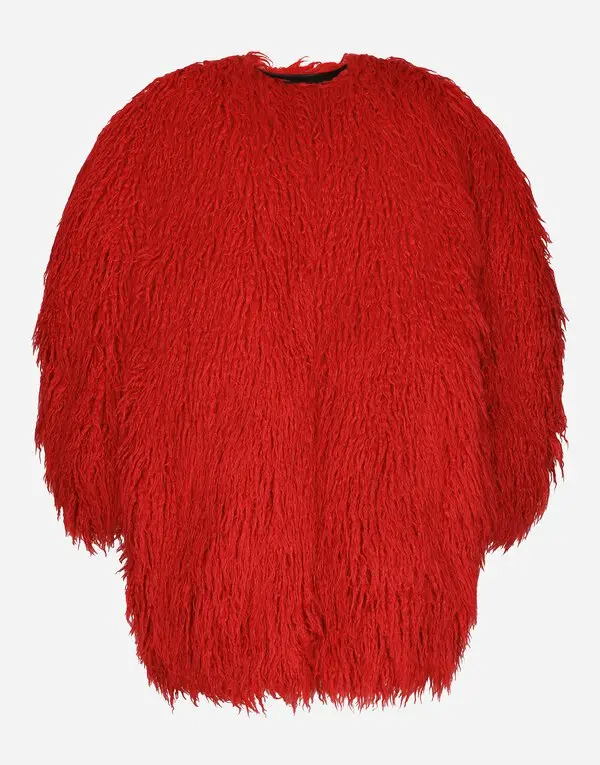 Dolce & Gabbana Faux Fur Coat
