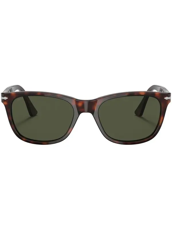 Persol Wayfarer-Frame Tinted Sunglasses In Green - 30% Off  display picture 1