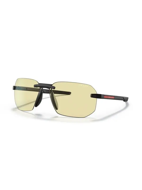 Prada Linea Rossa Logo-print Sunglasses
