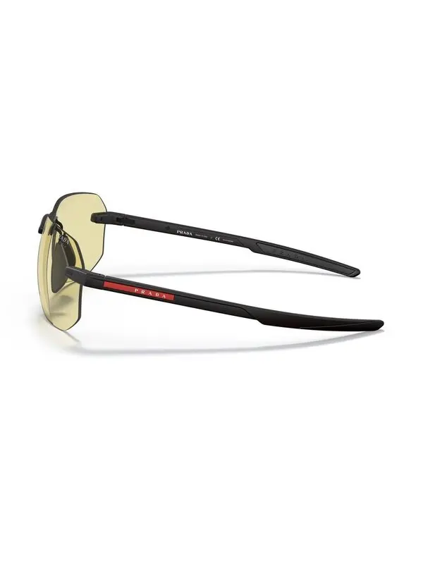 Prada Linea Rossa Logo-print Sunglasses