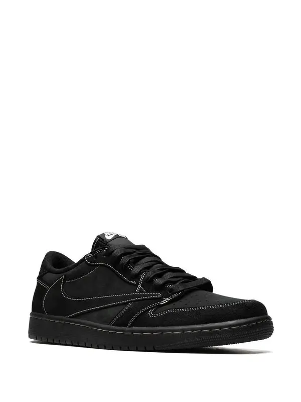 JORDAN X Travis Scott Air 1 Low Og Phantom Sneakers - Black