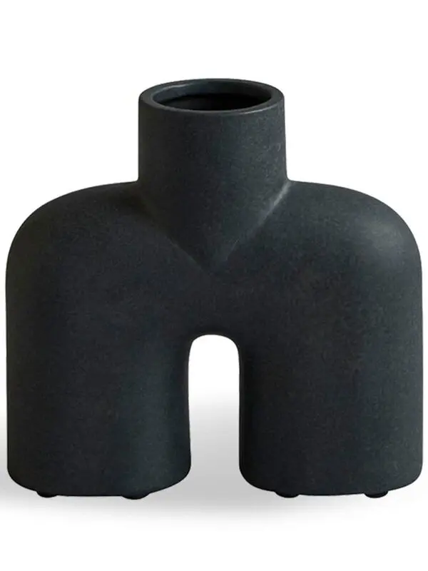 101 COPENHAGEN Cobra Uno Mini Vase - Black