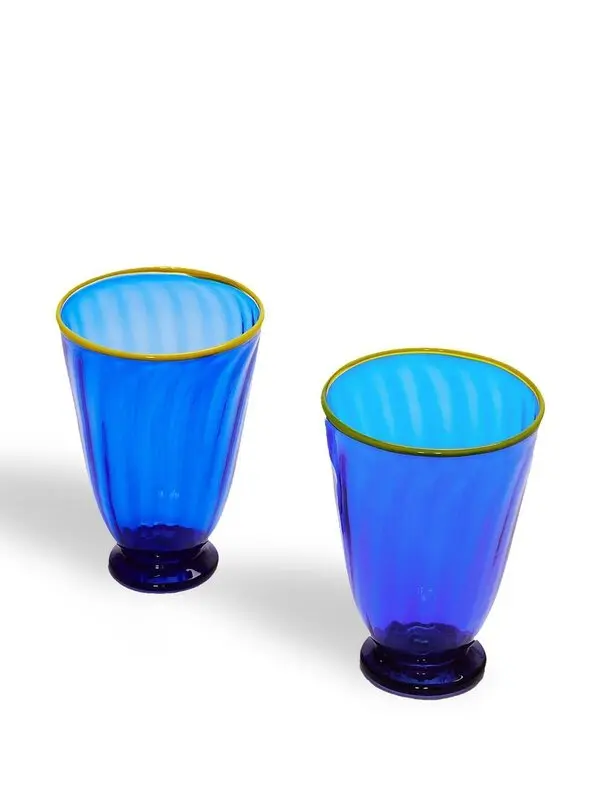 La DoubleJ Rainbow Glasses - Blue