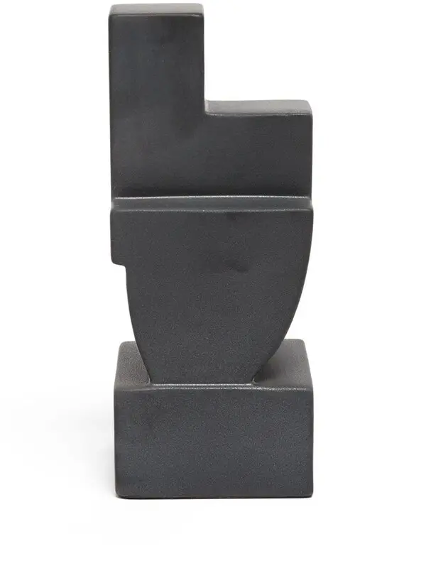 L'Objet Cubisme Ceramic Bookend - Black