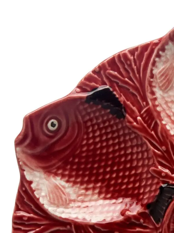 BORDALLO PINHEIRO Peixes Glazed Plate