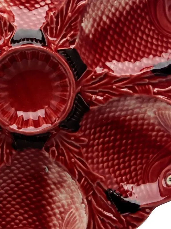 BORDALLO PINHEIRO Peixes Glazed Plate