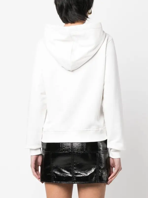DIESEL® Logo-patch Hoodie - White