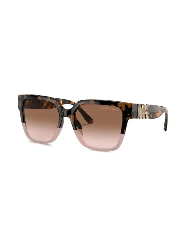 Michael Kors Karlie Tortoiseshell Oversized Sunglasses