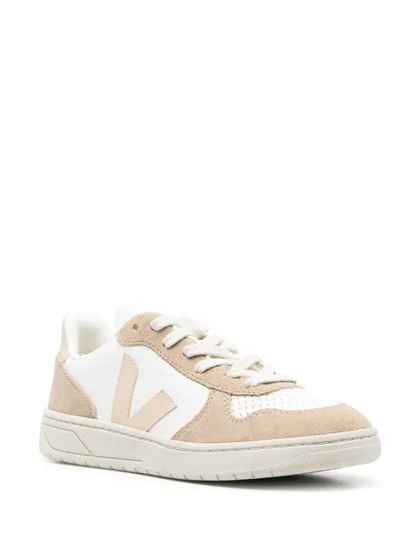 VEJA V10 Chromefree Low-top Sneakers - Neutrals