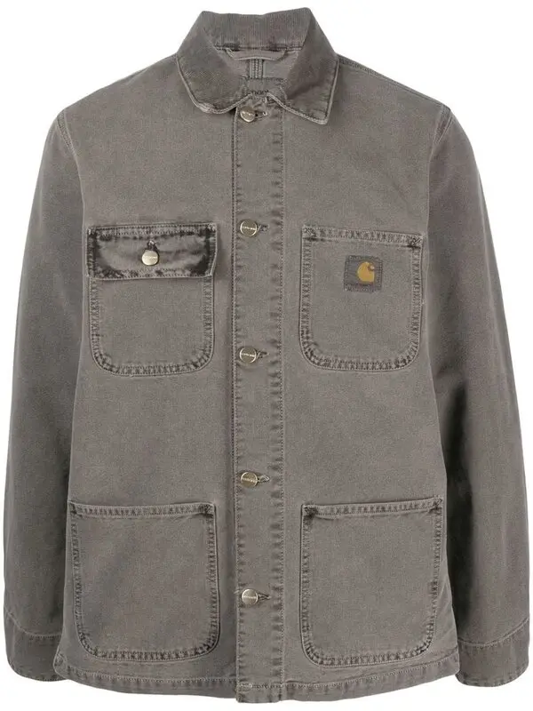 Carhartt Work In Progress Michigan Buttoned Denim Jacket