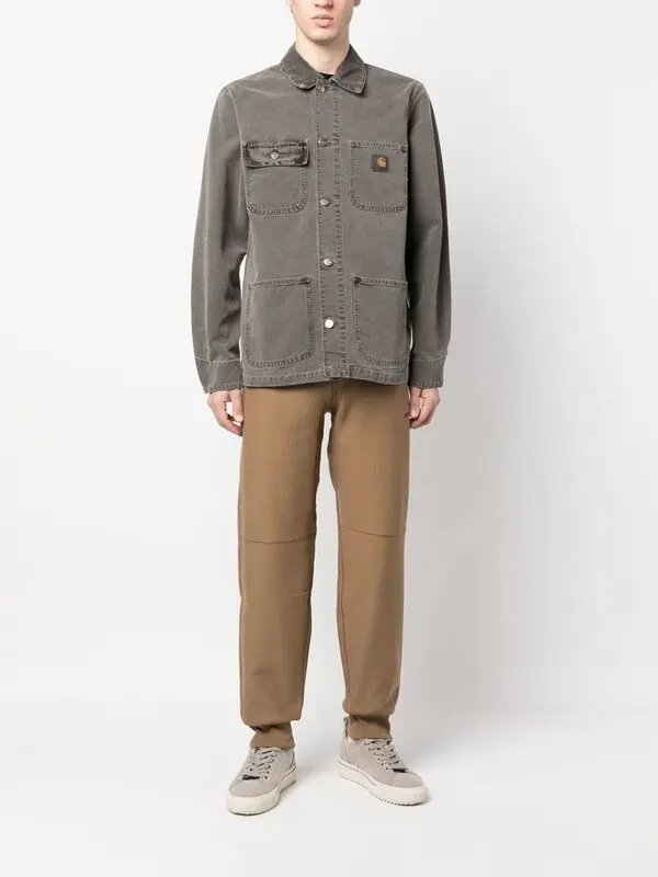 Carhartt Work In Progress Michigan Buttoned Denim Jacket