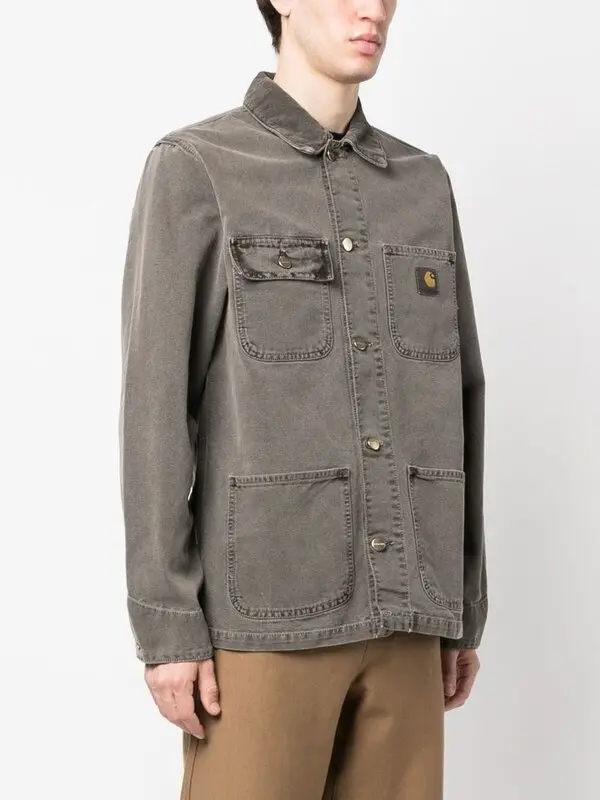 Carhartt Work In Progress Michigan Buttoned Denim Jacket