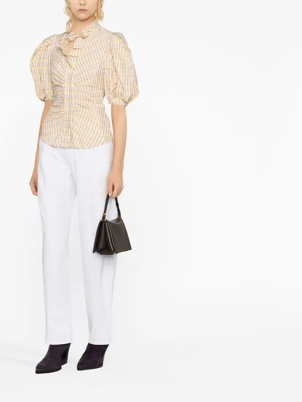 Isabel Marant Étoile Catalia Puff-sleeve Blouse