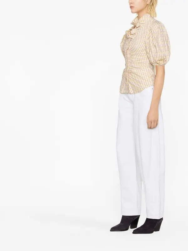 Isabel Marant Étoile Catalia Puff-sleeve Blouse