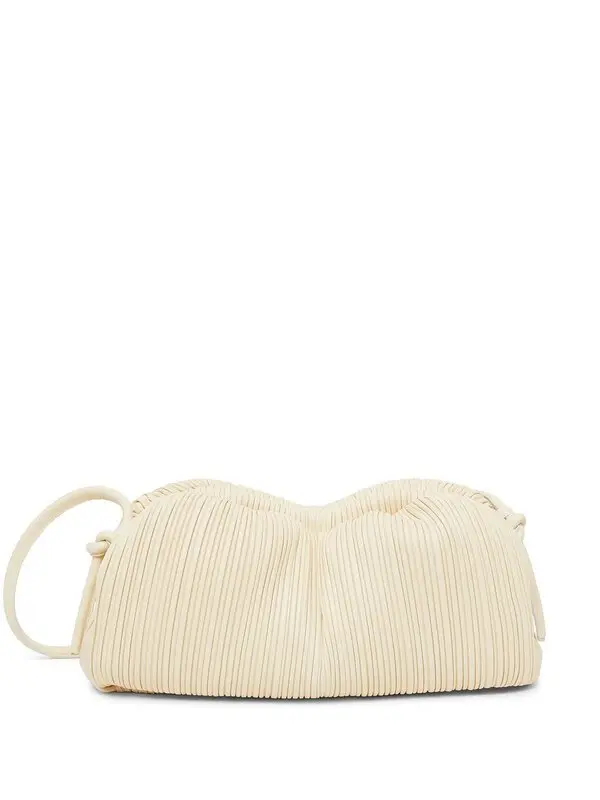 MANSUR GAVRIEL Cloud Pleated Leather Clutch