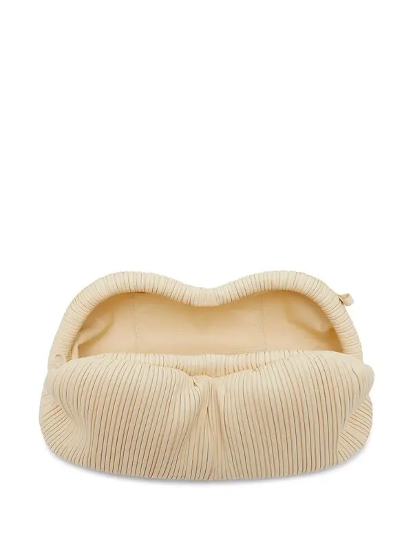 MANSUR GAVRIEL Cloud Pleated Leather Clutch