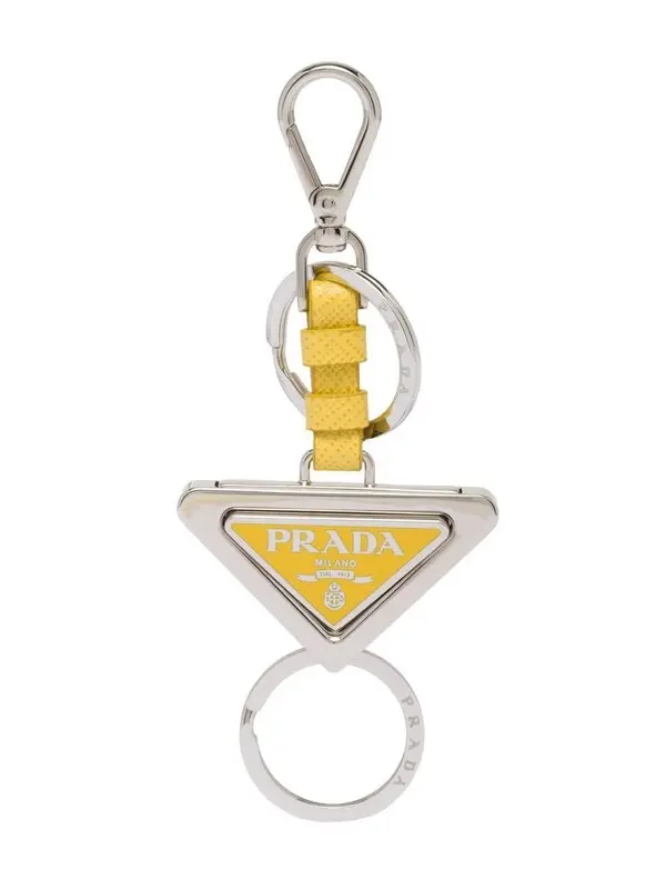 Prada Logo-pendant Keyring