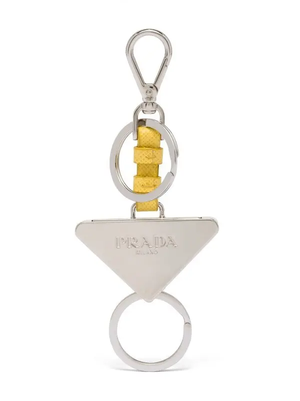 Prada Logo-pendant Keyring