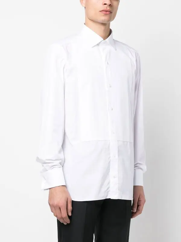 Zegna Panelled Evening Shirt