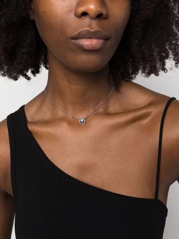 SWAROVSKI Una Necklace By - Silver