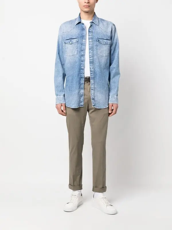 DONDUP Gaubert Slim-fit Chinos - Green
