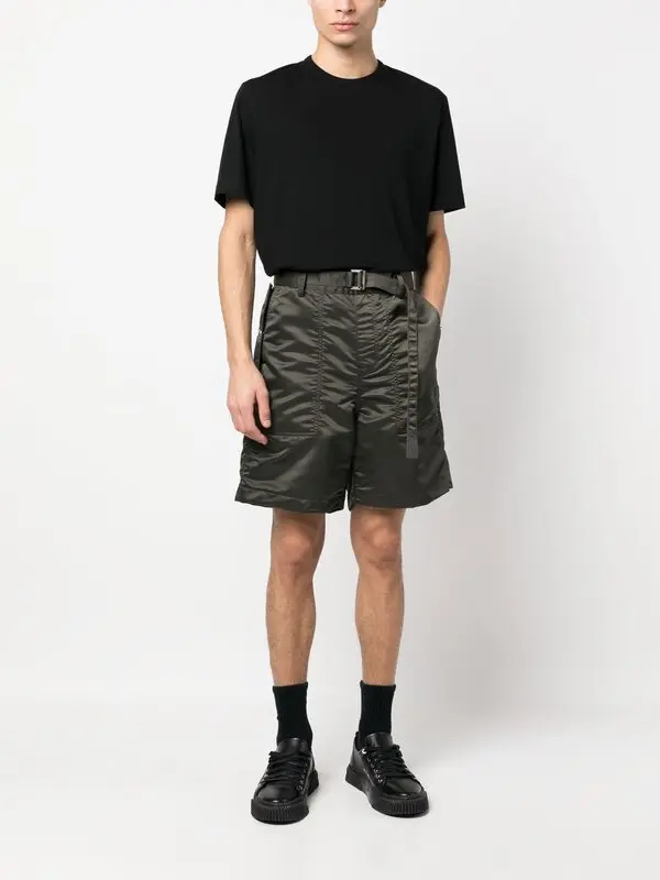 Sacai Buckle-fastened Tailored Shorts