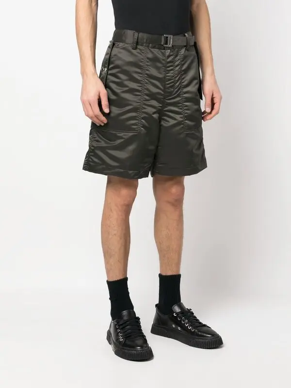 Sacai Buckle-fastened Tailored Shorts