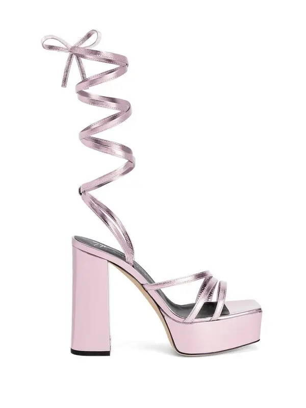 GIUSEPPE ZANOTTI 120mm Flavienne Platform Sandals