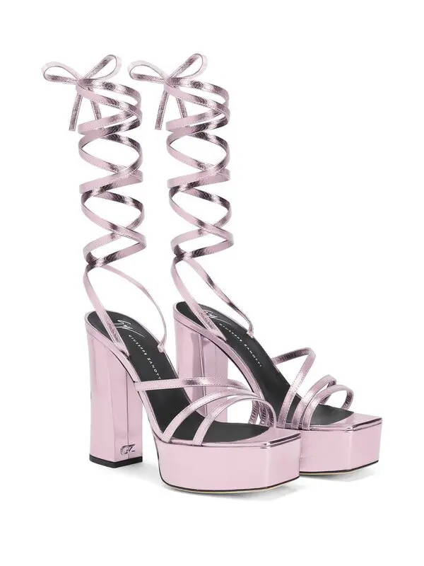 GIUSEPPE ZANOTTI 120mm Flavienne Platform Sandals