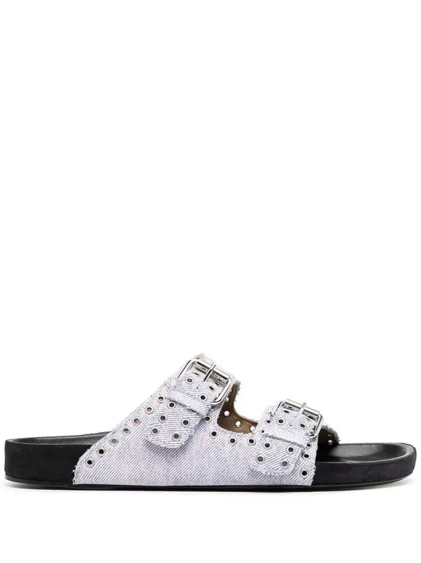 Isabel Marant Étoile Double-buckle Denim Sandals