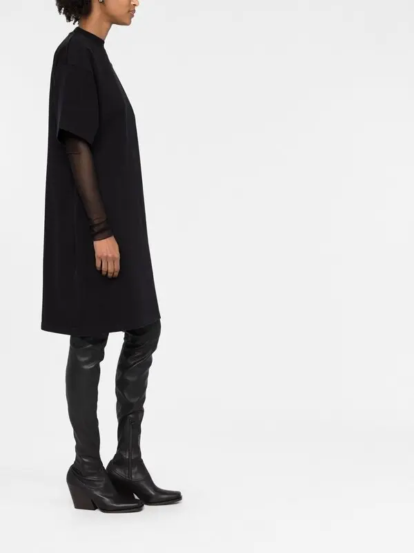 Balenciaga Hourglass Cotton T-shirt Dress