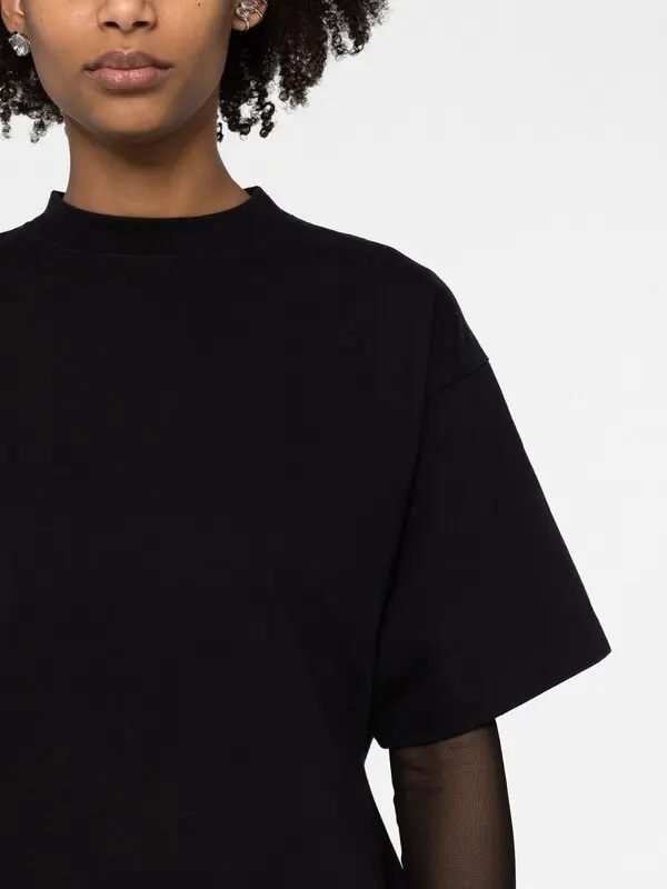 Balenciaga Hourglass Cotton T-shirt Dress