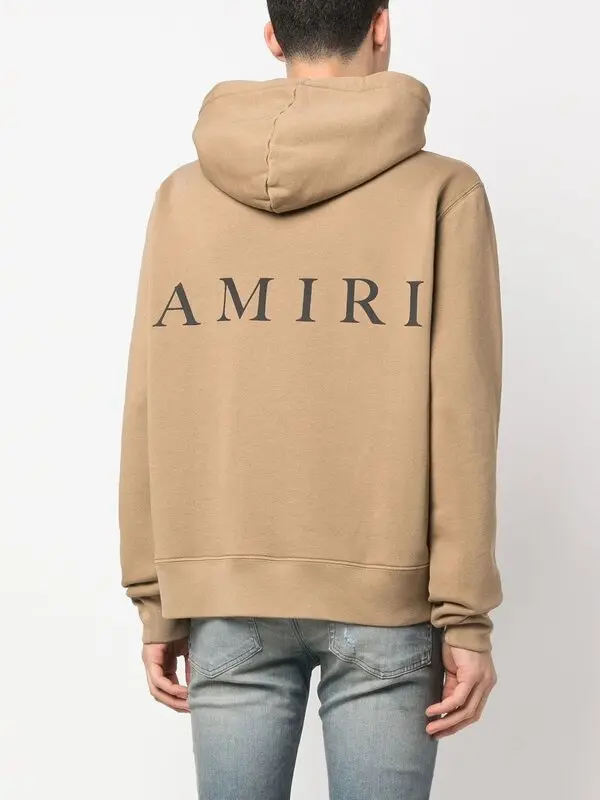 Amiri Logo-print Cotton Hoodie