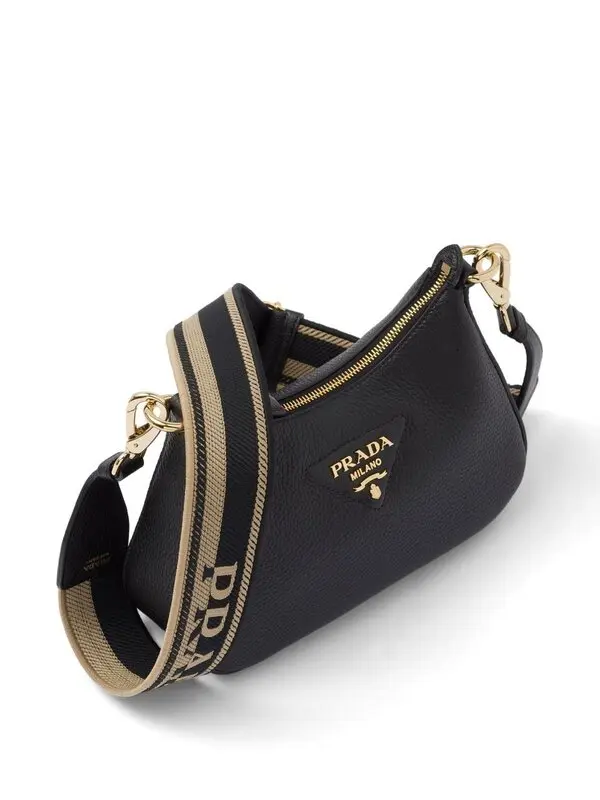Prada Logo-strap Shoulder Bag