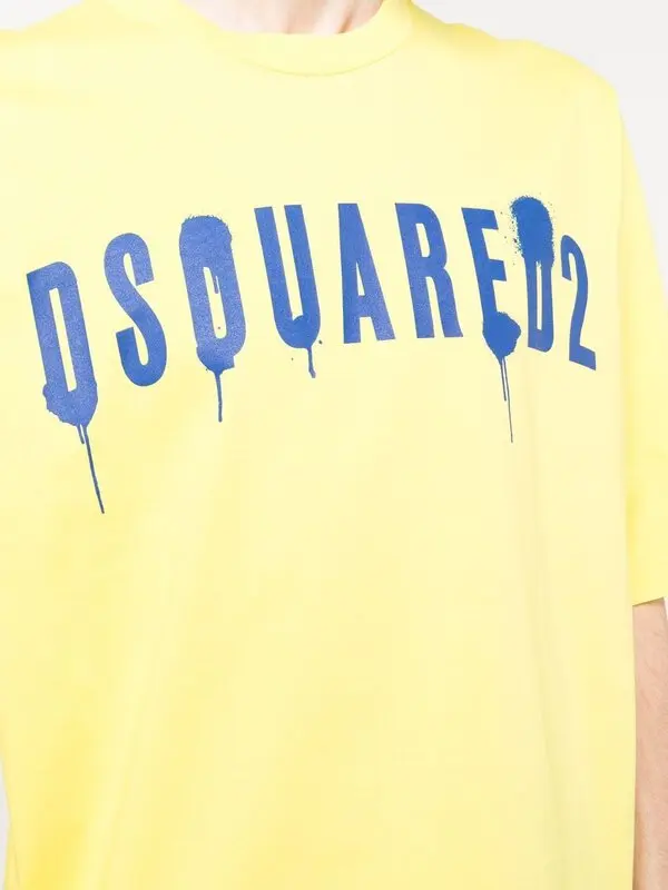 Dsquared2 Logo-print Crew-neck T-shirt