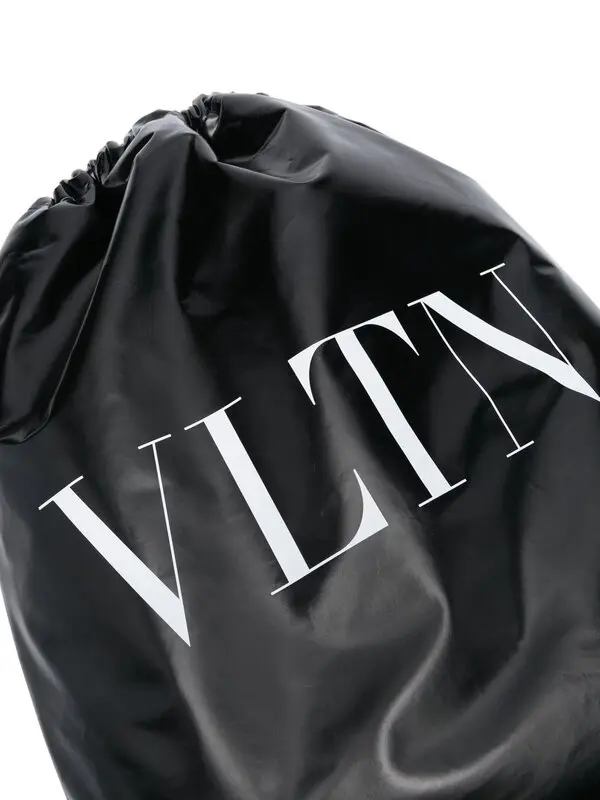 Valentino Garavani Vltn Patent Leather Backpack