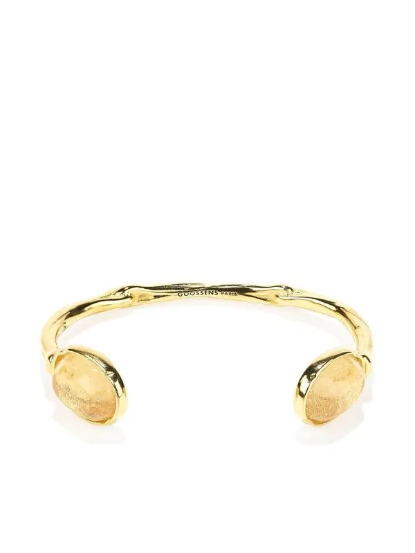 GOOSSENS Talisman Cabochon Cuff Bracelet