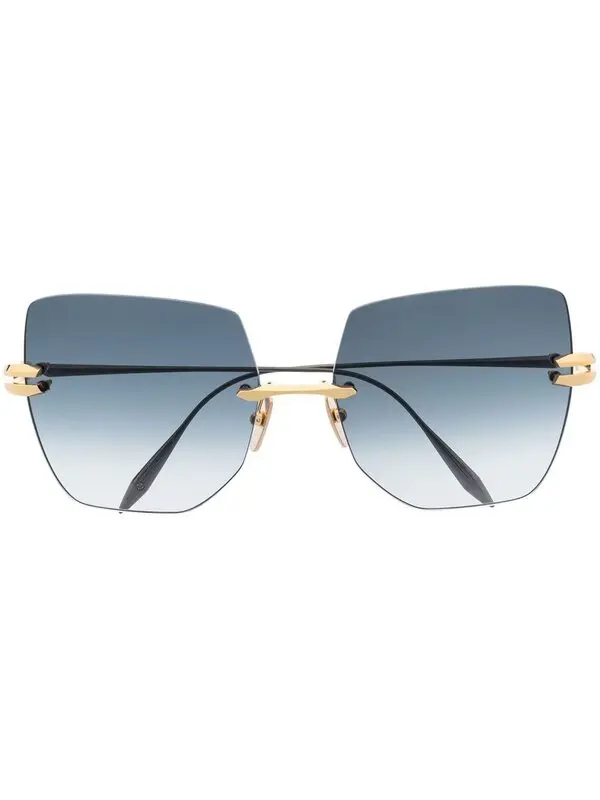 Dita Butterfly-frame Sunglasses - Black