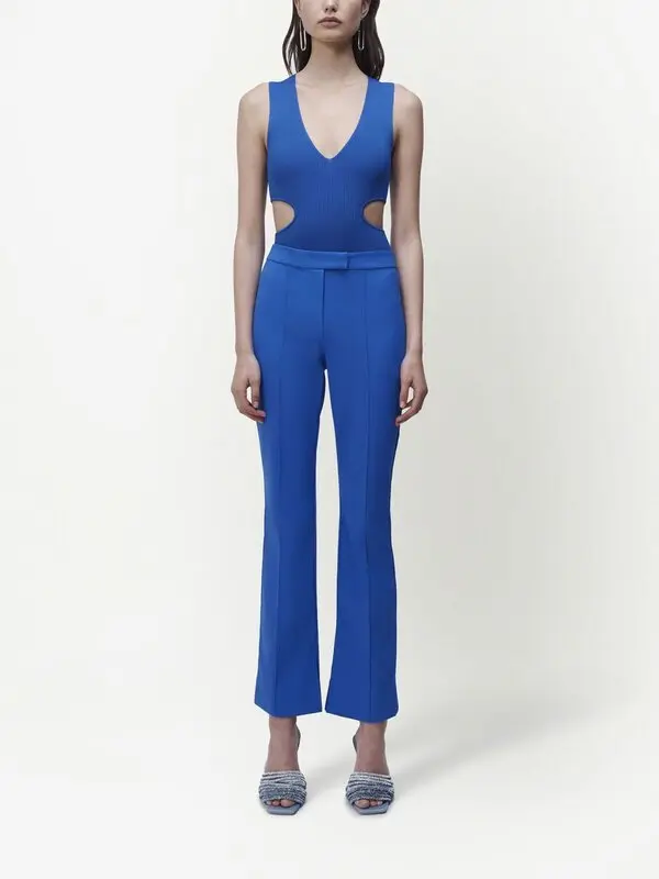 Simkhai Carmine Flared Trousers - Blue