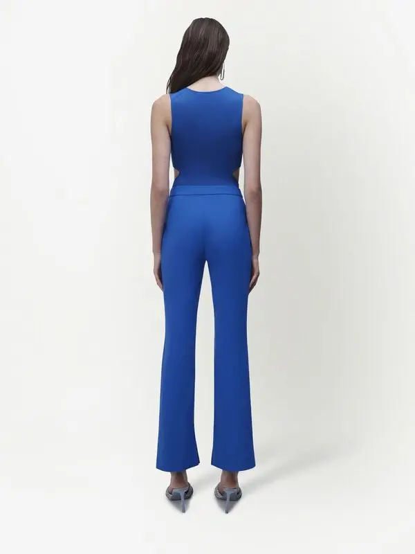 Simkhai Carmine Flared Trousers - Blue